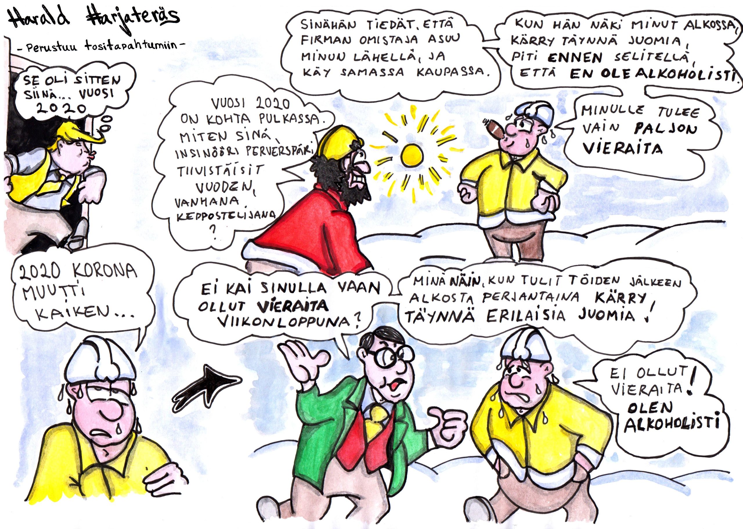 Sarjakuva 8/2020 - Rakentaja-lehti