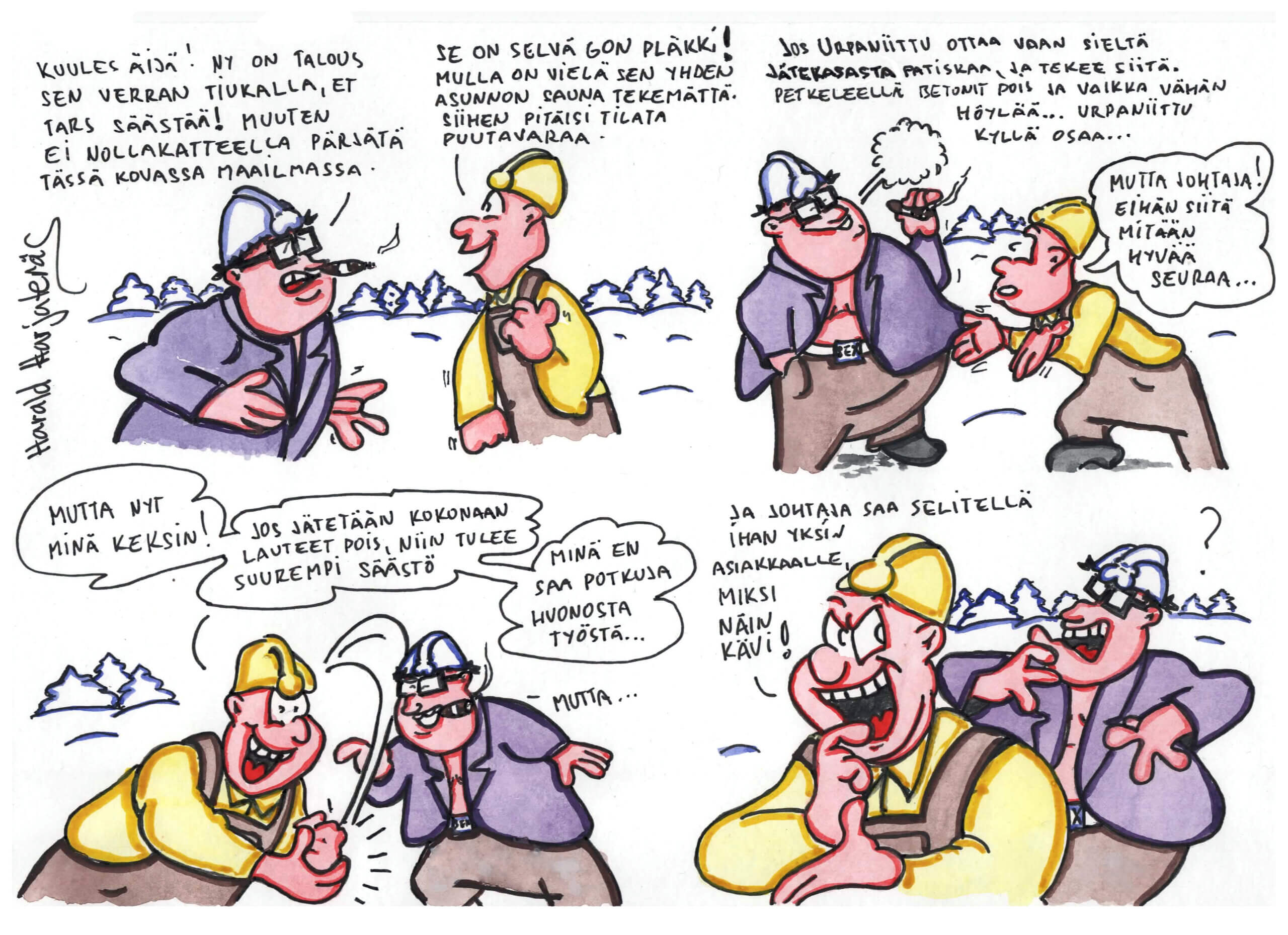 Sarjakuva 1/2026 - Rakentaja-lehti